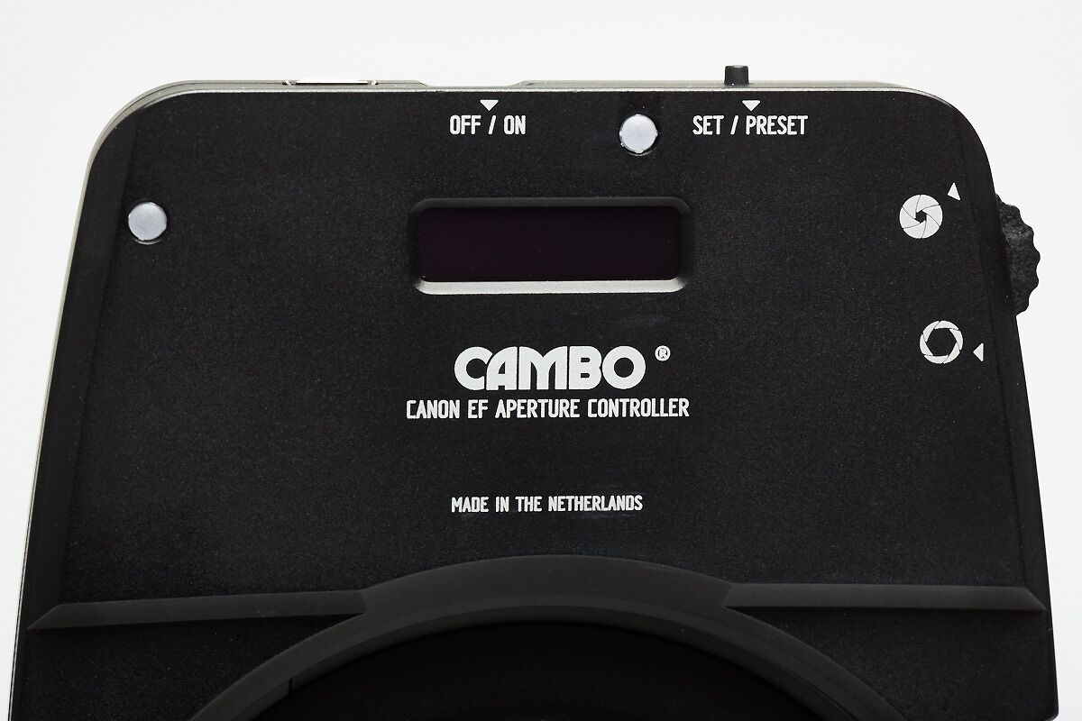 First Look: Cambo Actus EF Aperture Controller for Canon - Capture Integration