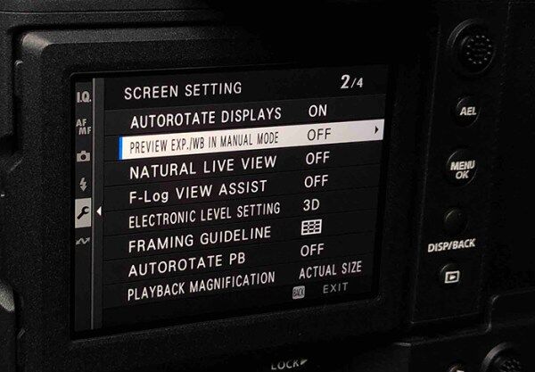 Tech Tip: Brighten your Fujifilm GFX display for use with Flash ...