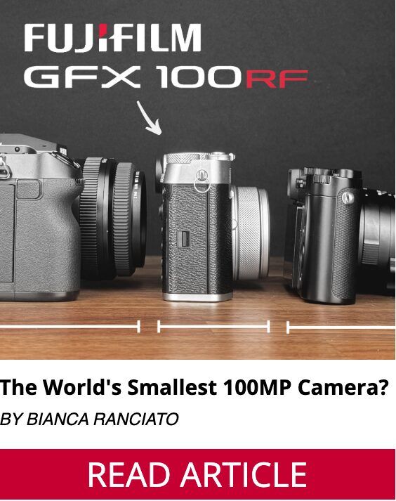 Fujifilm GFX100RF - The World's Smallest 100MP Camera - Capture Integration
