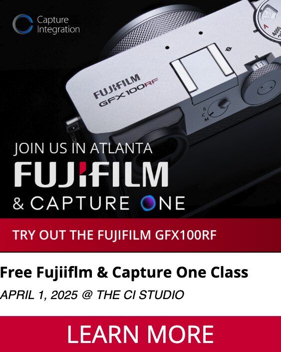Fujifilm GFX100RF - The World's Smallest 100MP Camera - Capture Integration