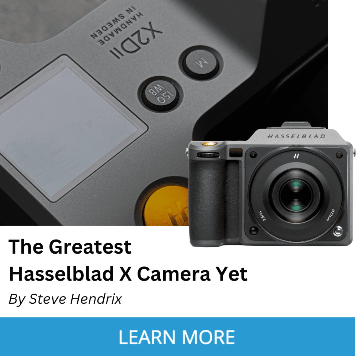 The New Hasselblad X2D II 100c Camera & XCD 35-100 Lens - Capture ...